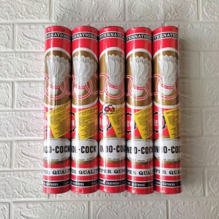 Jual Kok Badminton Atau Shuttlecock Indo Cock Merah | Shopee Indonesia