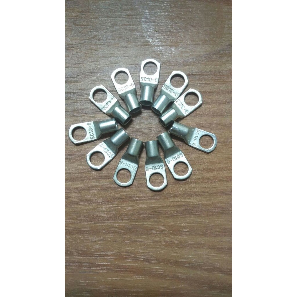 Jual Skun Sc-10Mm / Cable Lug / Terminal Schun | Shopee Indonesia