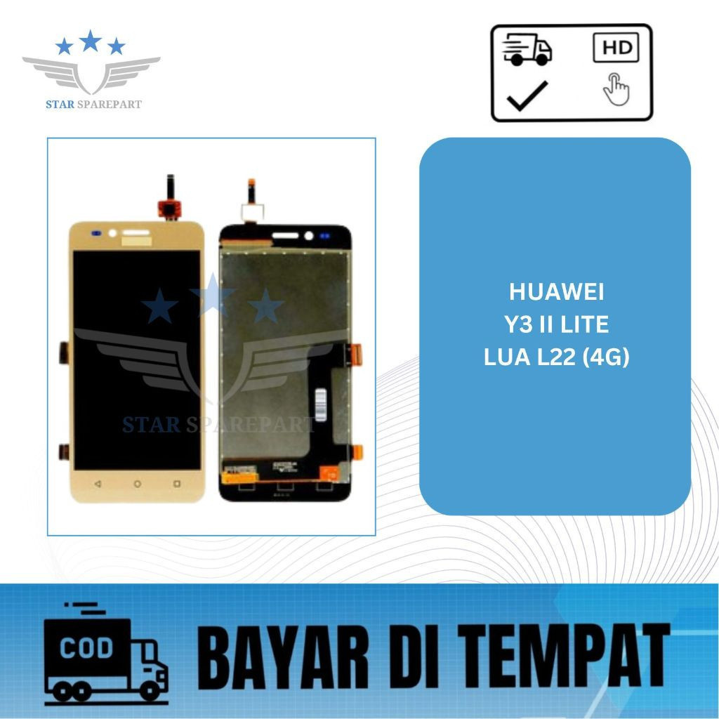 Jual LCD TOUCHSCREEN HUAWEI Y3 II LITE / LUA L22 (4G) | Shopee Indonesia