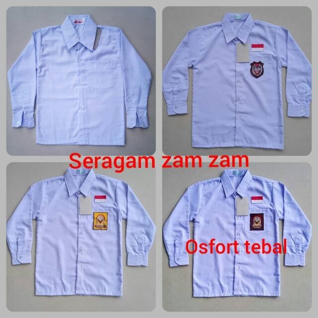 Jual NEW FORMAL KONDANGAN // Kemeja putih panjang SD/SMP/SMA /Seragam ...