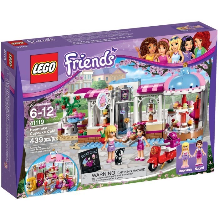 Jual LEGO 41119 FRIENDS Heartlake Cupcake Cafe - Blocktopia | Shopee ...
