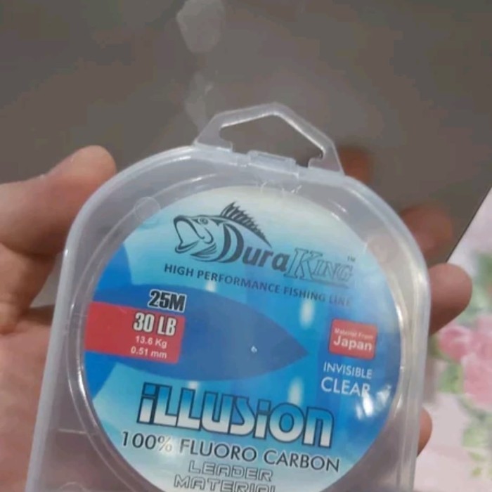 Jual Senar Leader Illusion 25M Flouro Carbon 100% Pilihan Ukuran 30Lb ...