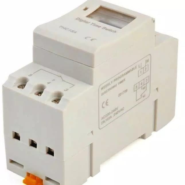 Jual Programmable / Digital Timer Switch Weekly 220V Spt Theben Din ...