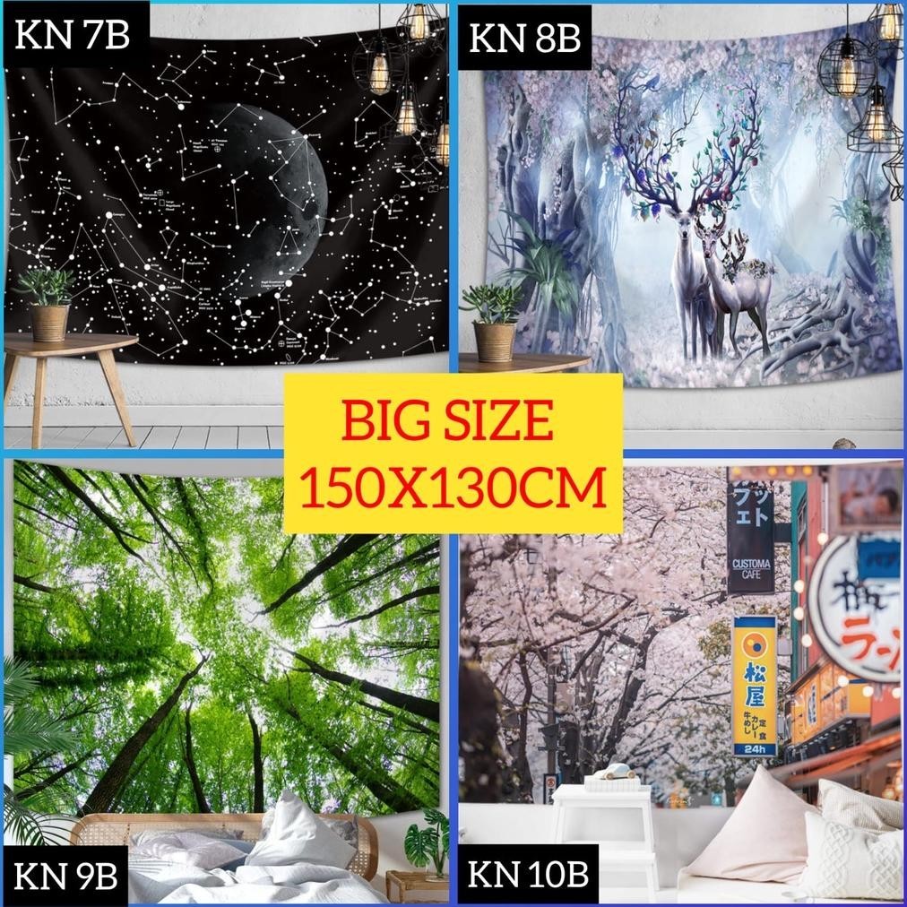 Jual RTY GM- WALLPAPER KAIN DINDING | POSTER KAIN KARTUN | POSTER KAIN ...