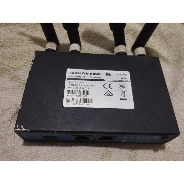 Jual Celluler Routers Robustel R2000 4L 4G Wifi Industrial Modem R ...