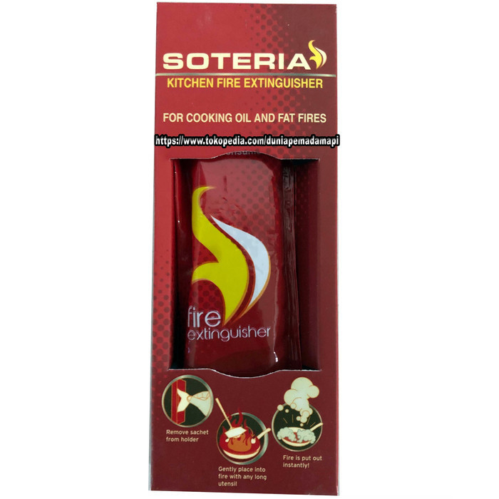 Jual Alat Pemadam Api Lempar Untuk Dapur Merek Soteria Ukuran 55 gram ...