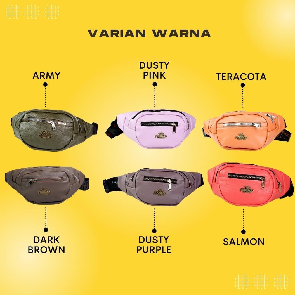 Jual Fooboo Tas Pinggang Slingbag Wanita (Order Sebelum Ketinggalan ...