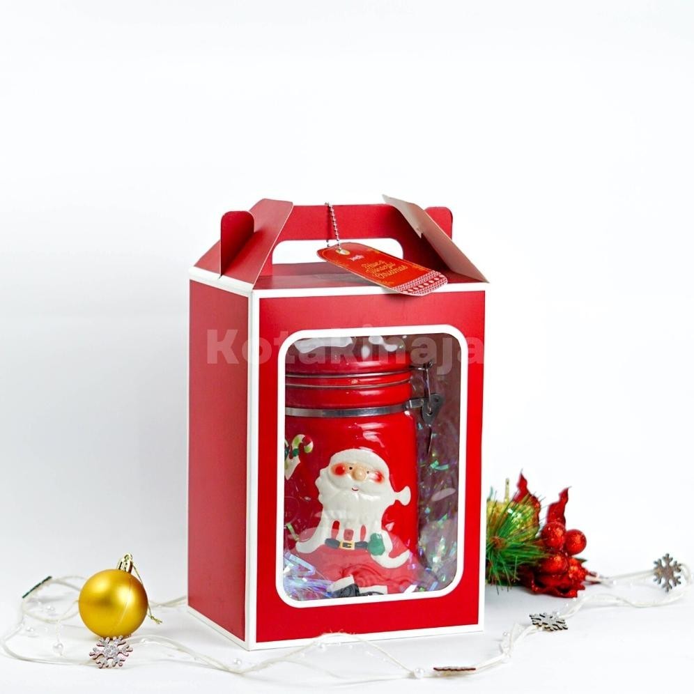 Jual PAPERBAG MOTIF TEBAL UKURAN BESAR / BOX GABLE JENDELA MIKA / KOTAK ...