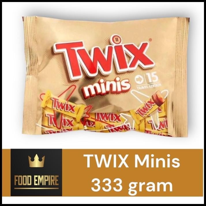 Jual Twix Minis Chocolate 333 Gram | Cokelat Twix Mini | Shopee Indonesia