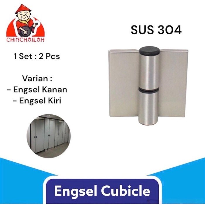 Jual Engsel Kubikal / Cubicle Pintu Toilet Partisi Kamar Mandi ...