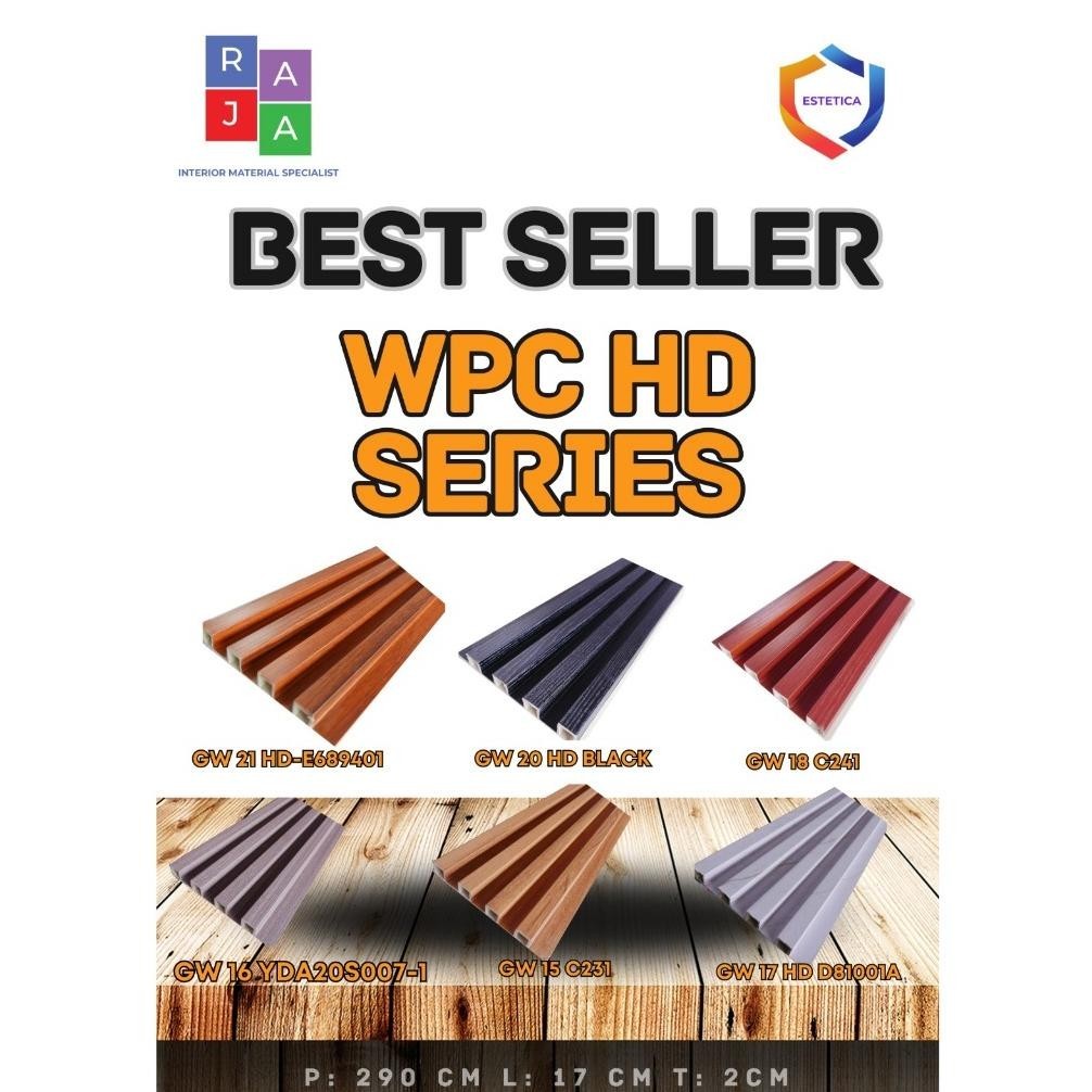 Jual uy-23 WPC Wallpanel Wood Panel Kisi Kisi Kayu Panjang 2.90 Meter ...