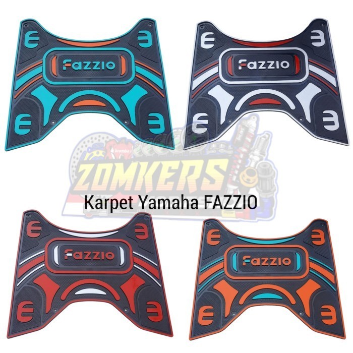 Jual Karpet Yamaha Fazzio Step Floor Bordes Alas Pijakan Kaki Premium Model | Shopee Indonesia