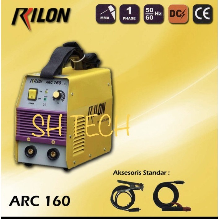 Jual MESIN LAS RILON ARC 160 A 160A TRAVO LAS RILLON RYLON | Shopee ...