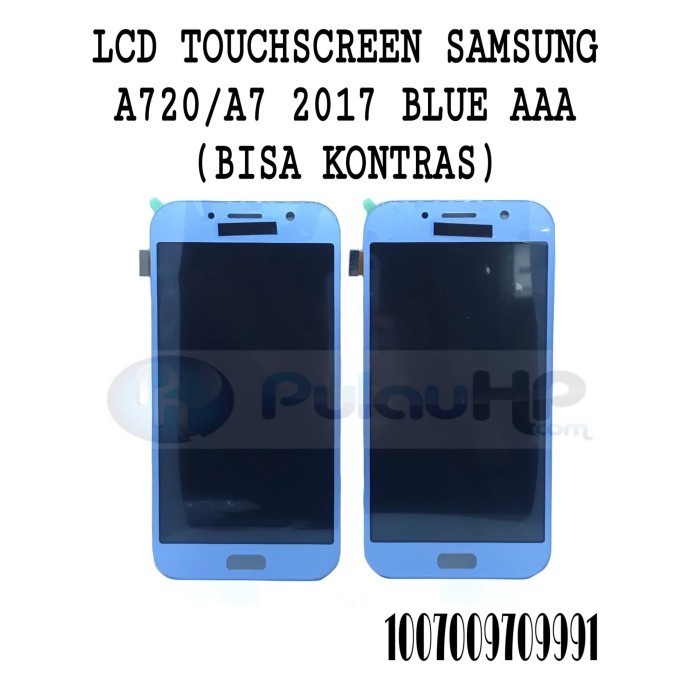 Jual HARGA DISC - LCD TOUCHSCREEN SAMSUNG A720/A7 2017 BLUE AAA (BISA ...