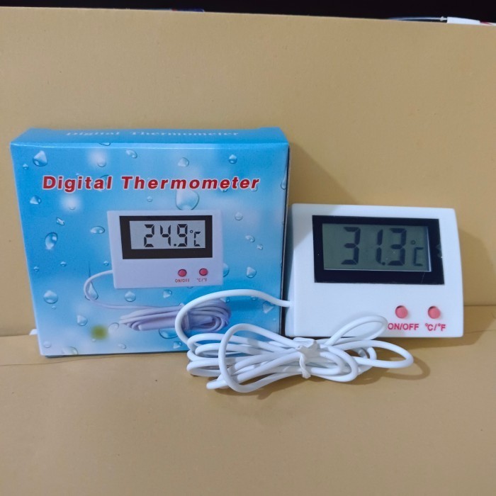 Jual Digital thermometer refrigerator / thermometer kulkas K01 | Shopee ...