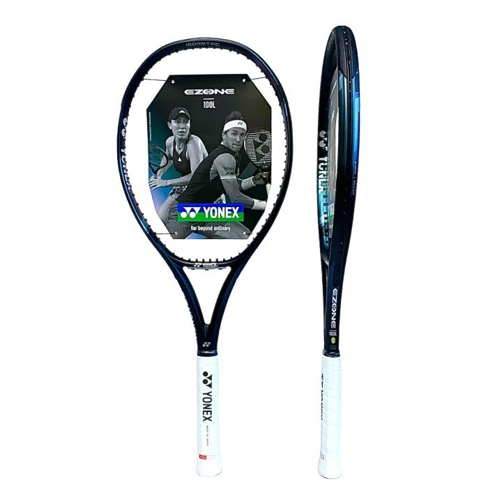 Jual Raket Tenis Yonex Ezone 100L 285 Japan 2024 Aqua Black | Shopee Indonesia