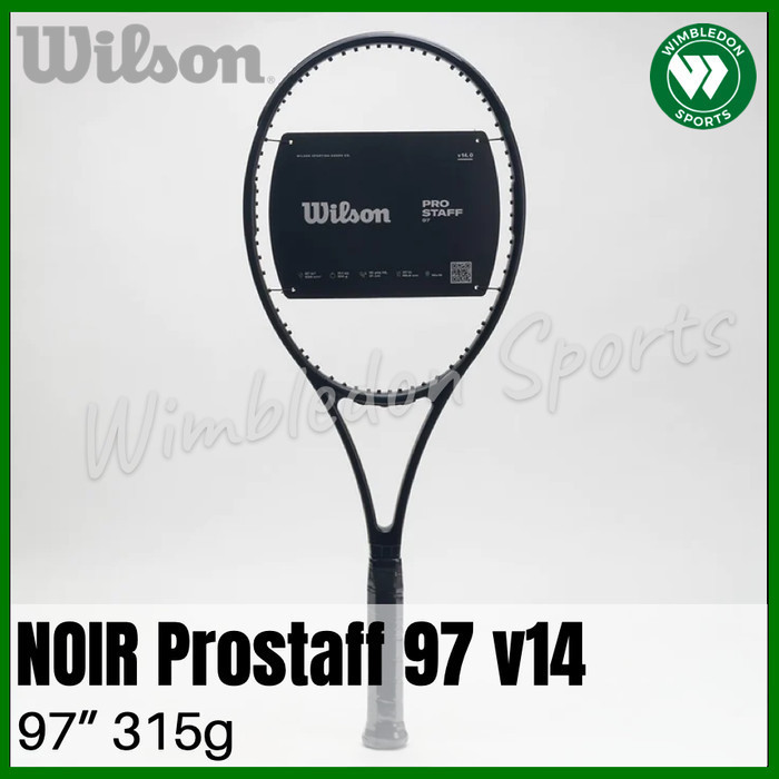 Jual Raket Wilson Noir Pro Staff 97 v14 / Raket Wilson Prostaff Noir 97 ...