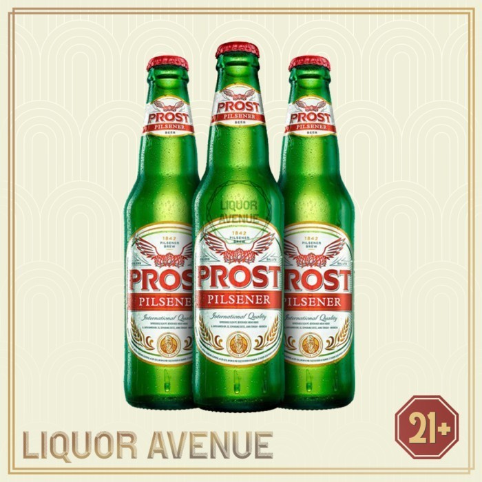 Jual Prost Pilsener Beer Pint Bottle Bir Botol 330Ml | Shopee Indonesia
