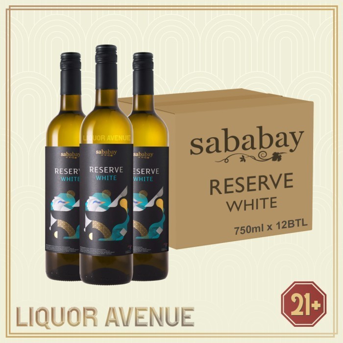 Jual Sababay Reserve White Wine 750Ml - 1 Karton Isi 12 Botol | Shopee ...
