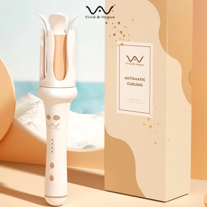 Jual Vivid Vogue New Launching Catokan Curly Otomatis Tahan Lama 32Mm V217 | Shopee Indonesia