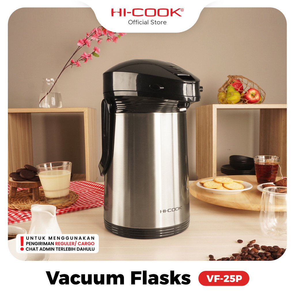 Jual Hi-Cook Vacuum Flask Thermos 2.500ml - VF 25P | Shopee Indonesia