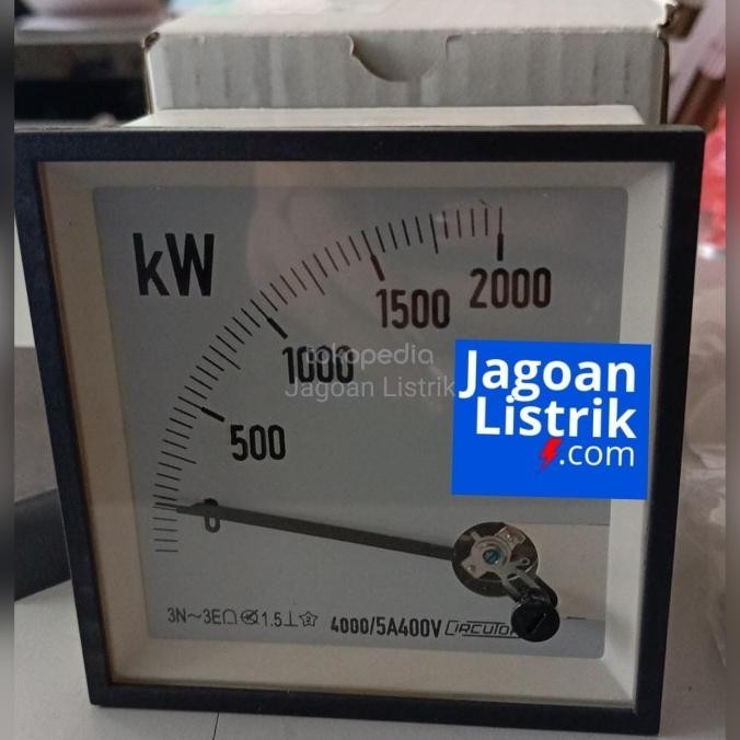 Jual KW Meter Circutor 2000KW 400V 96x96 WTC 96AN Kilowatt meter ...