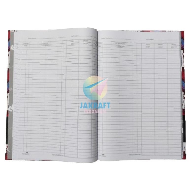 Jual (1 PCS) BUKU TULIS FOLIO KAS 3K DEBET KREDIT HARD COVER PAPERLINE ...