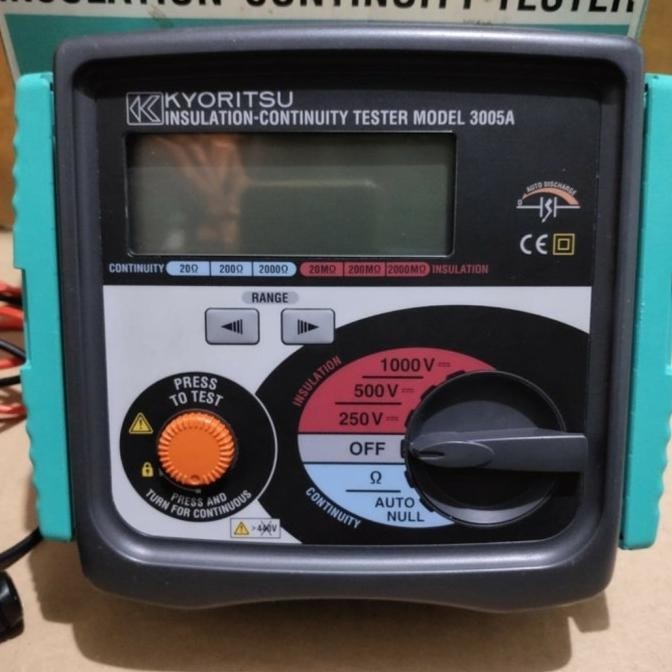 Jual Megger Insulation Tester Kyoritsu 3005A Original | Shopee Indonesia