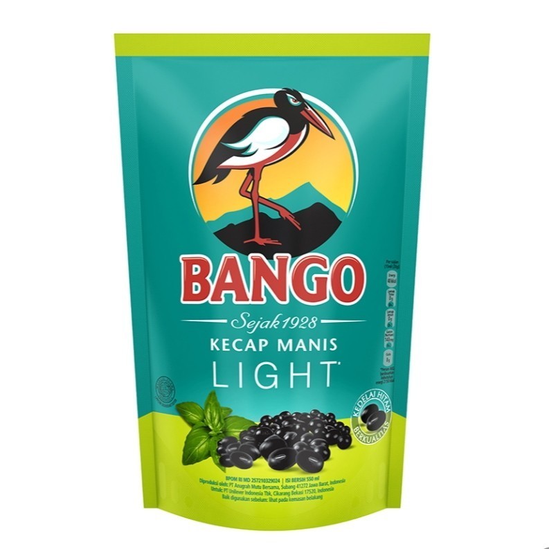 Jual BANGO Kecap Manis Light 550 ml | Shopee Indonesia