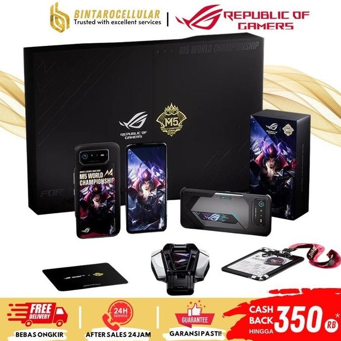Jual Asus Rog Phone 6 Mlbb Edition Gift Box Cooler 6 Pendingin M5 ...