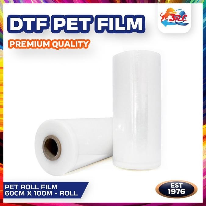 Jual Jual Pet Film Dtf Roll/Kertas Dtf/Plastik Opp/Dtf Roll/60Cmx100M ...