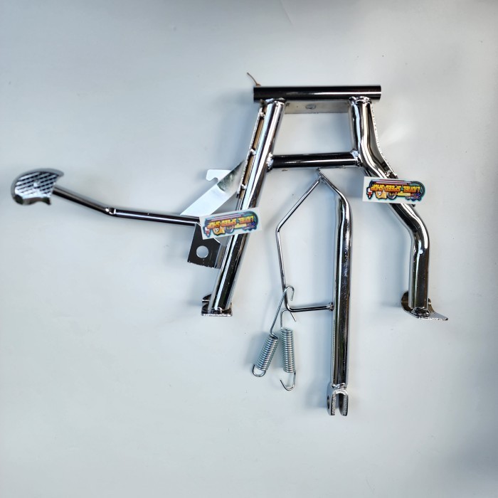 Jual Standar Tengah Dan Samping Krum Chrome Beat Vario 110 Scoopy Spicy ...