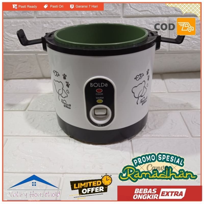 Jual MESIN SAJA Magic Com Mini BOLDe Super Cook Rice Cooker 0.6Liter ...