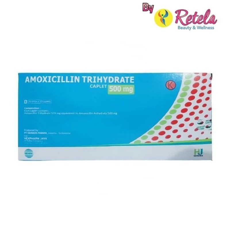 Jual Amoxicillin 500Mg Cap 200 (Hj) | Shopee Indonesia