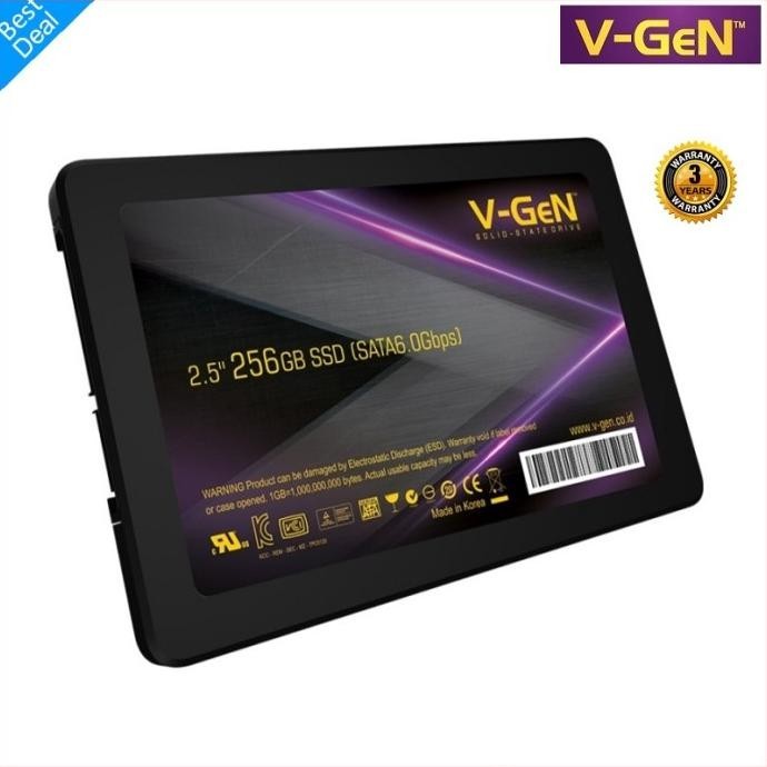 Jual SSD V-Gen 256GB - Sata 3 VGen 256 GB Original | Shopee Indonesia