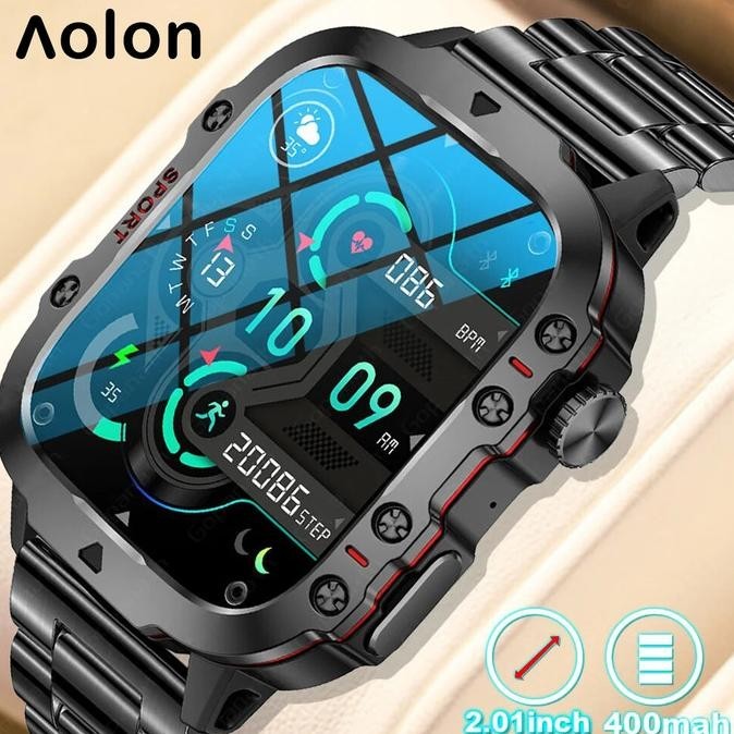 Jual Aolon Smartwatch Tetra S Body Temperature Detection Sports ...