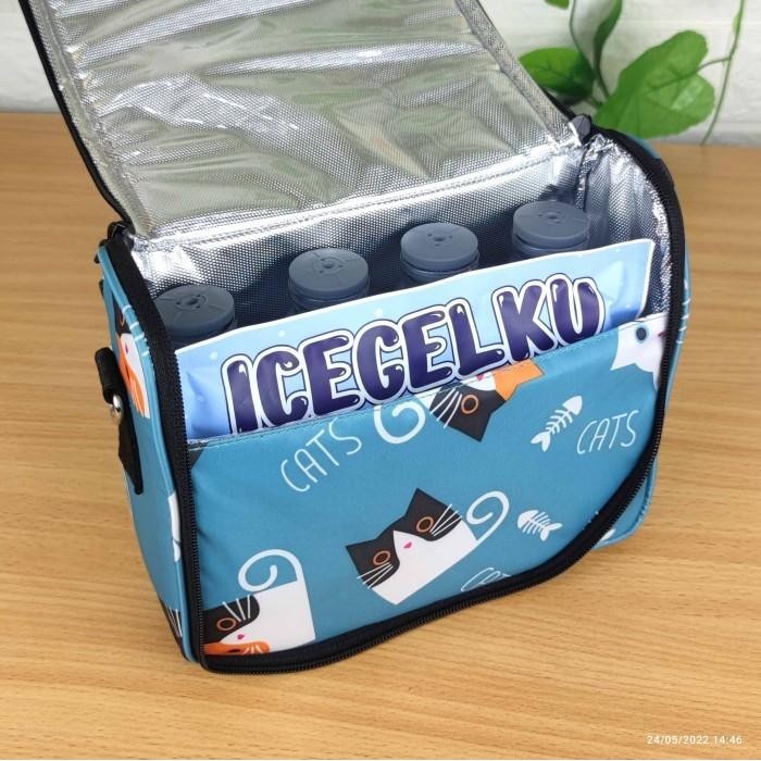 Jual Cooler Bag Asi Icegelku Free Botol Asi + Ice Gel | Shopee Indonesia