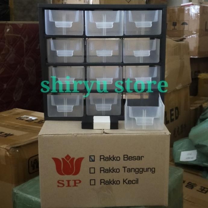 Jual Rakko Besar Rak Komponen Lemari Laci Besar 12 Laci | Shopee Indonesia
