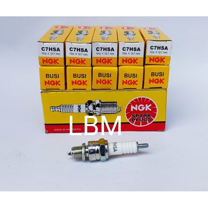 Jual Busi Motor Ngk C7Hsa Spark Plugs Ngk Harga Untuk 10 Pcs | Shopee ...