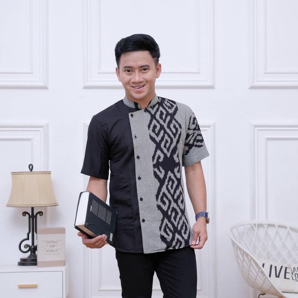 Jual Baju Kemeja Tactical Pria Lapangan Outdoor Hakim Shirt Hem Pendek ...