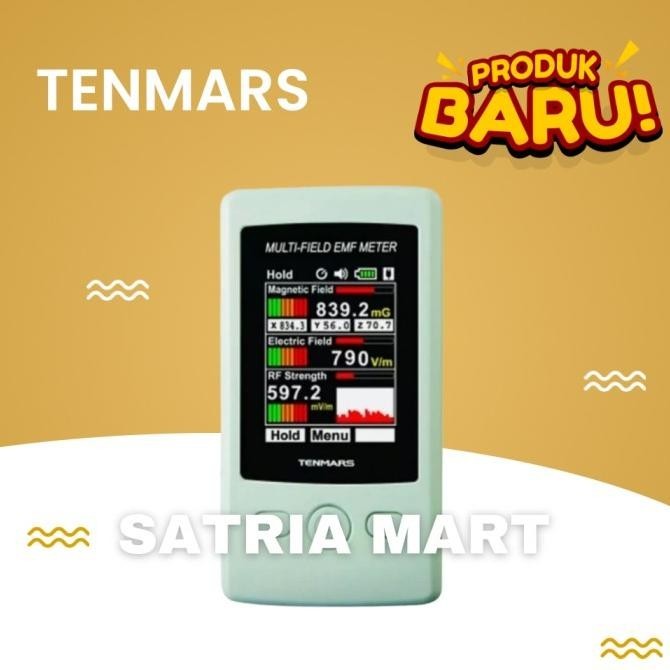 Jual Tersedia Tenmars Tm-190 Emf Meter Tm190 Gauss 3-Axis Magnetic Electric Rf Field | Shopee ...