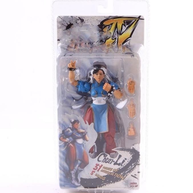 Jual [GUN] NECA CLASSIC GAME CHUN-LI CHUN LI ACTION FIGURE AKUMA STREET ...