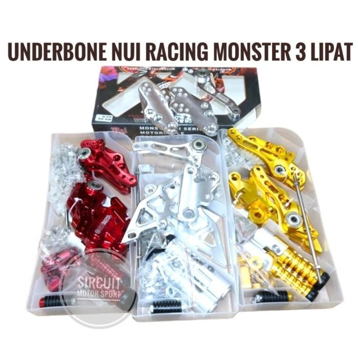 Jual UNDERBONE NUI RACING MONSTER 3 LIPAT SUZUKI SATRIA FU INJEKSI ALL ...