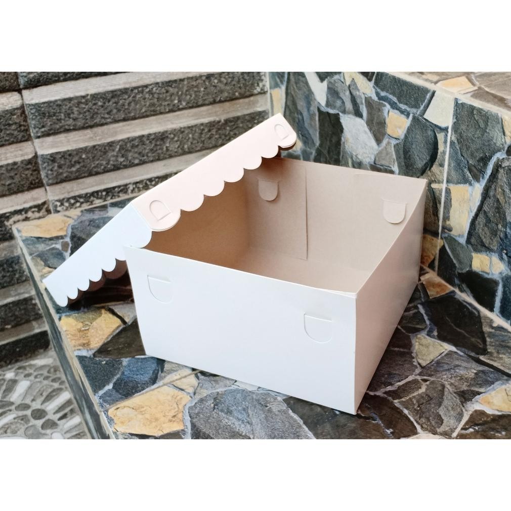 Jual Stok Banyak BOX 20x20x12/ JENDELA MIKA/ 20x20/ Box Nasi/ Dus Roti ...