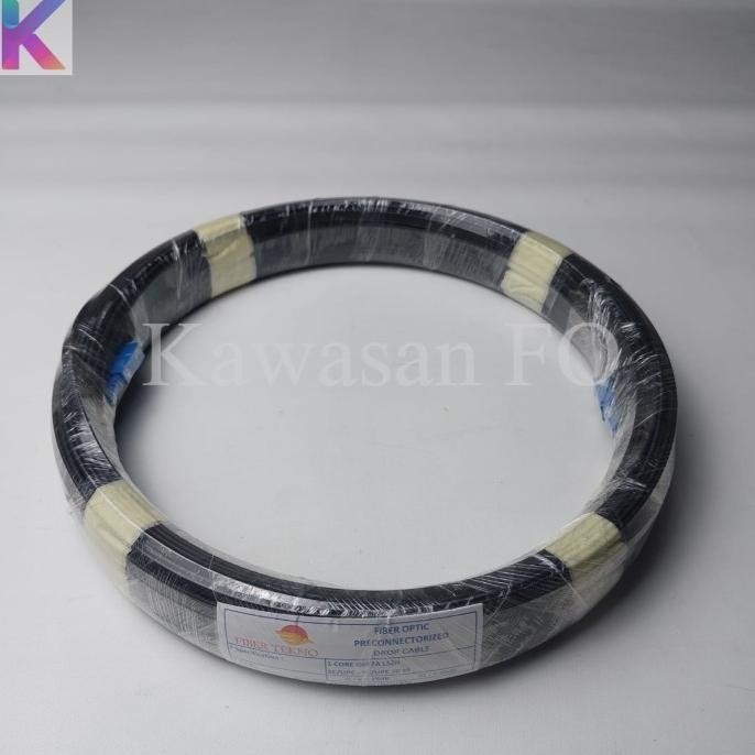 Jual Kabel Precon 50Meter Sc Upc /Kabel Fiber Optik 1 Core 3 Seling 50M ...