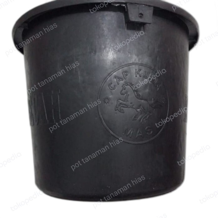 Jual Pot Tanaman Karet Cap Kuda Mas 32 Liter Original / Pot Bunga Buah ...
