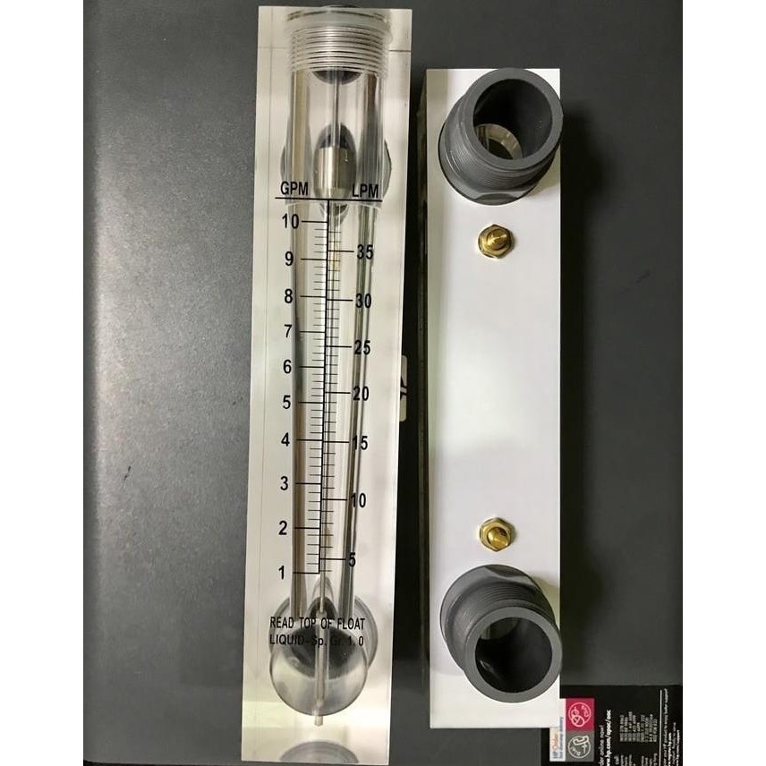 Jual Meter/Rotameter Regulator 1-10Gpm/5-35Lpm 1" Flow | Shopee Indonesia