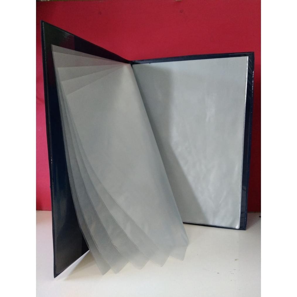 Jual promoo baru isian/plastik map raport/map ijazah mika doff/buram ...