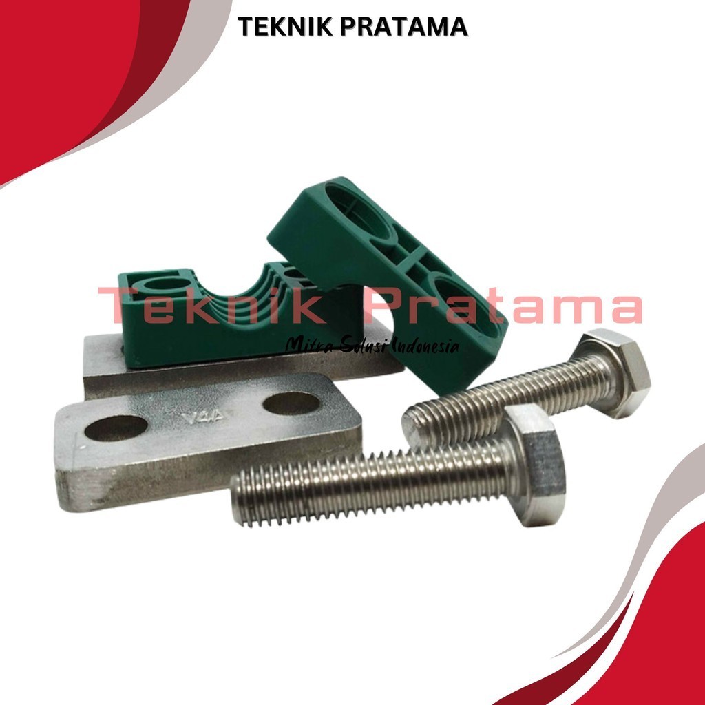 Jual 38 MM KLEM PIPA LIGHT DUTY SINGLE / KlEM PIPA HIDRAULIC CLAMP ...