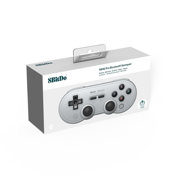Jual 8Bitdo Sn30 Pro Bluetooth Gamepad Gray Edition Switch Windows ...